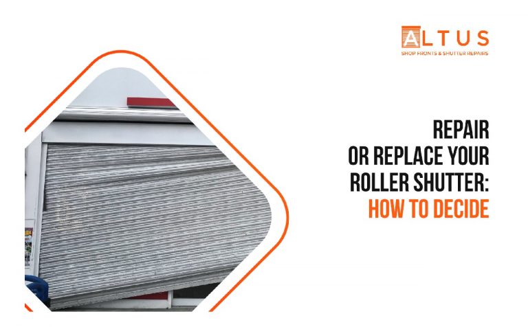 Repair or Replace your Roller Shutter: How to decide